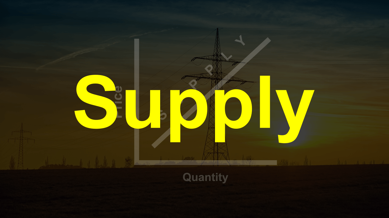 आपूर्ति (Supply) क्या है? अर्थ, परिभाषा और इसके निर्धारक।